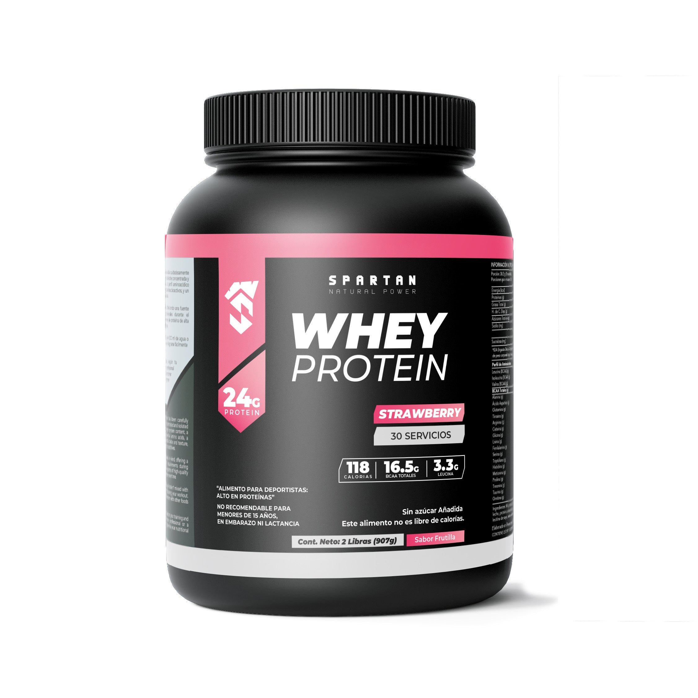 WHEY PROTEIN STRAWBERRY – Spartan Natural Power